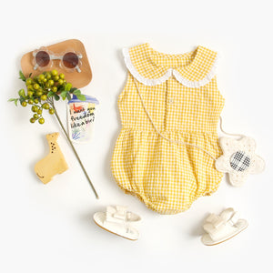 Charming Plaid Baby Suit — Lenny Lemons